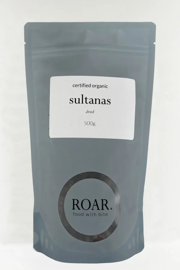 PANTRY sultanas dried organic - ROAR